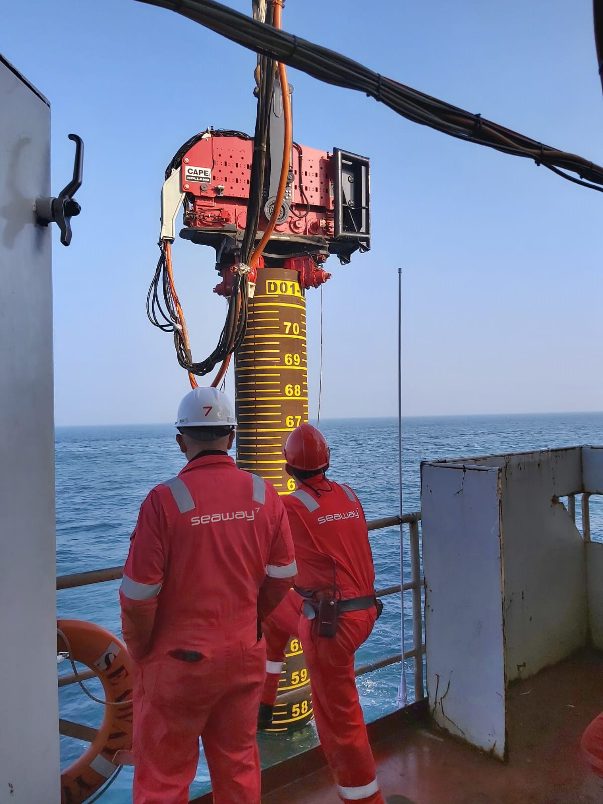 188 pin piles for Formosa 2 OWF Taiwan