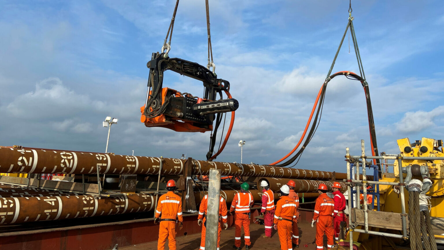 60 Jacket piles for Absheron EPS platform