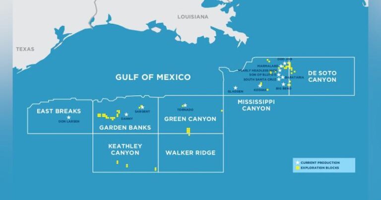 Kosmos pursuing oil with Keathley Canyon Tiberius well