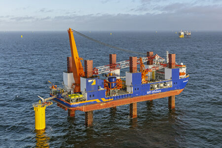 Final monopile installed at HKN offshore wind farm