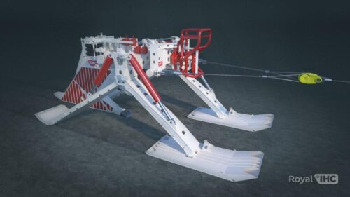 MD3 subsea fibre optic telecoms plough