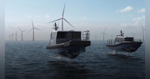 Artemis to test electric foil crew transfer vessel