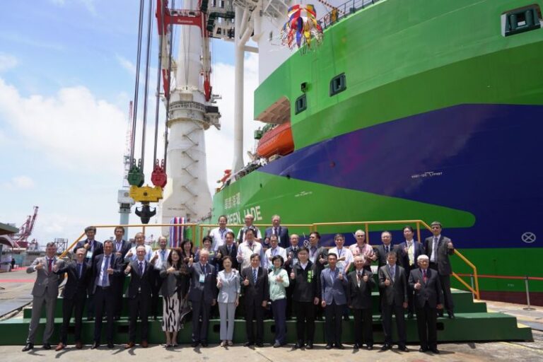 Green Jade first Taiwan-built offshore wind installation vessel