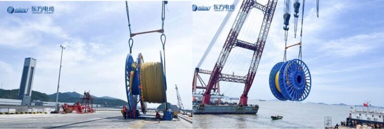Delivery of dynamic cable in China - Ocean Energy Resources