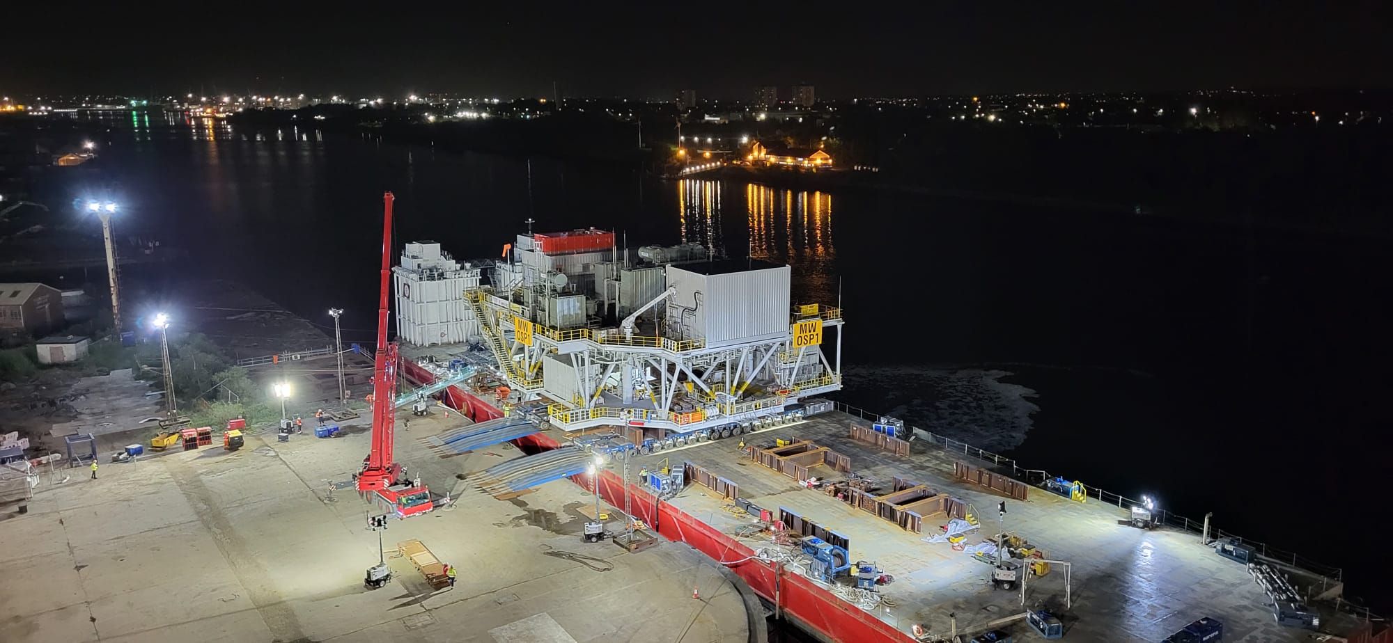 Offshore Transformer Module for Moray West