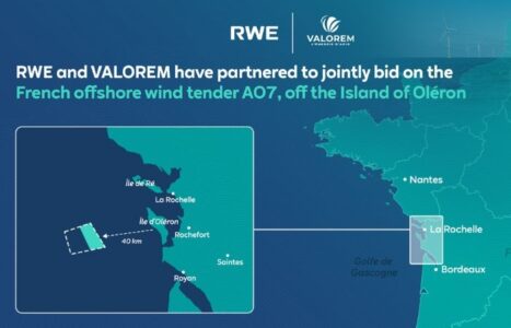 RWE and Valorem bid for 1GW offshore wind tender in France