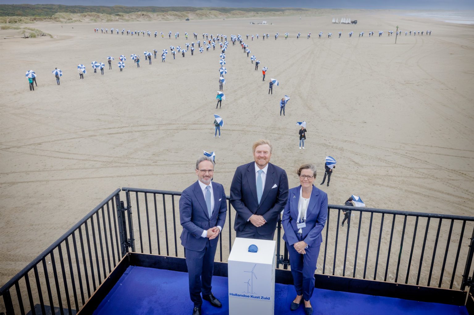 Dutch King officially inaugurates HKZ Offshore Wind Farm