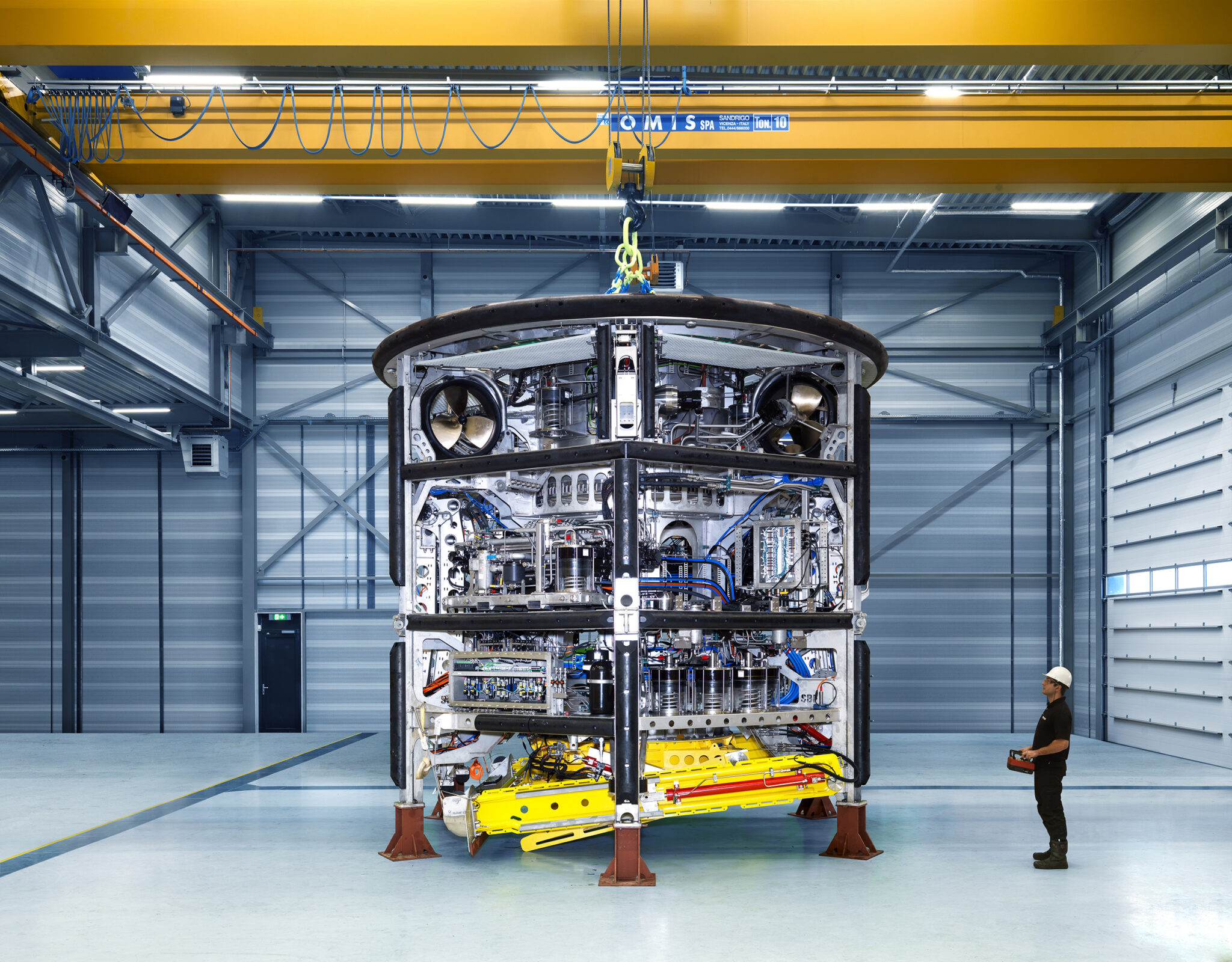 Successful factory tests for DEME’s Innovative Fall Pipe ROV