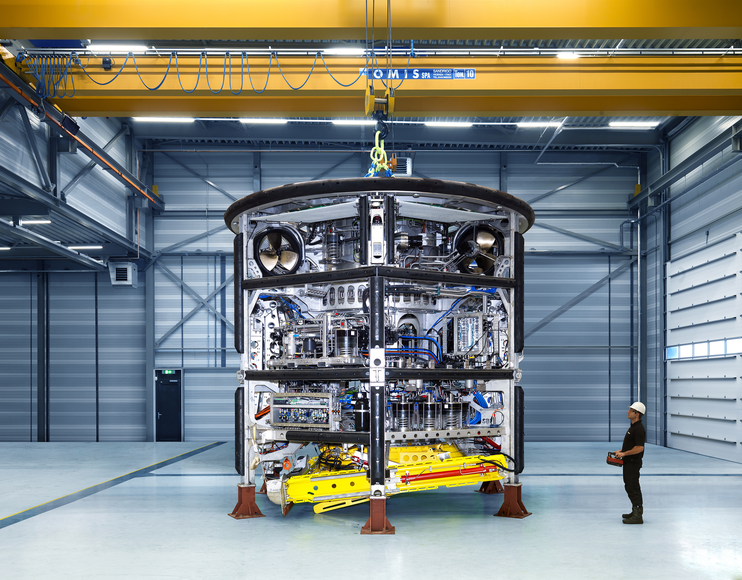 Successful factory tests for DEME’s Innovative Fall Pipe ROV