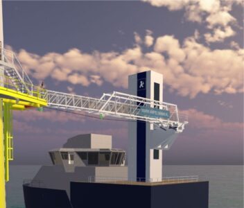 Enersea designs innovative W-type gangway system