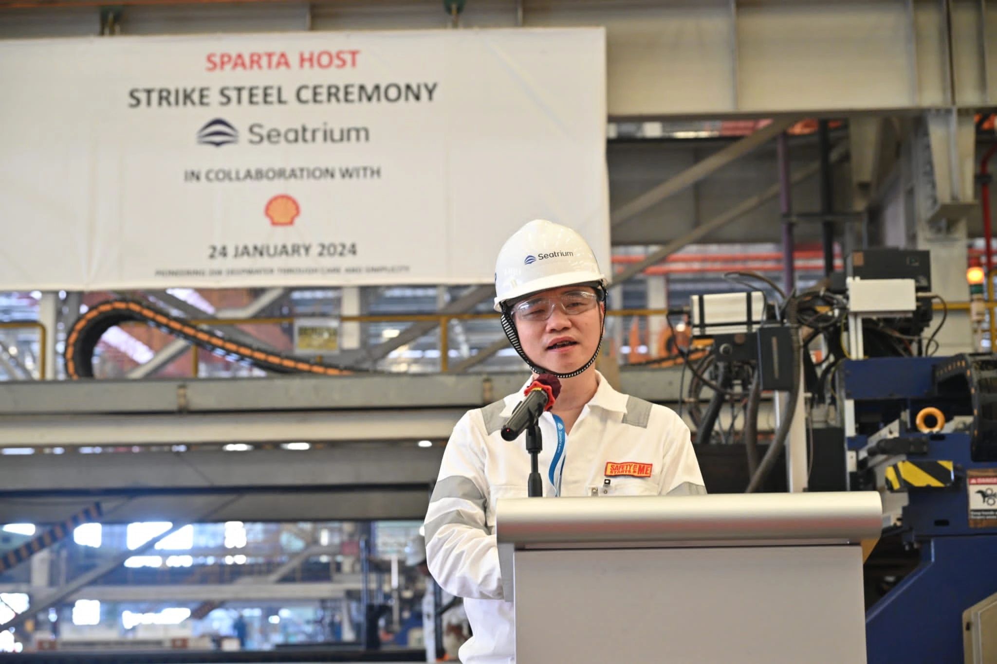 Steel fabrication FPU Sparta - Ocean Energy Resources