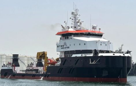 Large, shallow-draught workboat for Van Stee Offshore