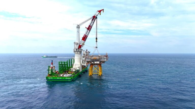 Hai Long topside installed - Ocean Energy Resources