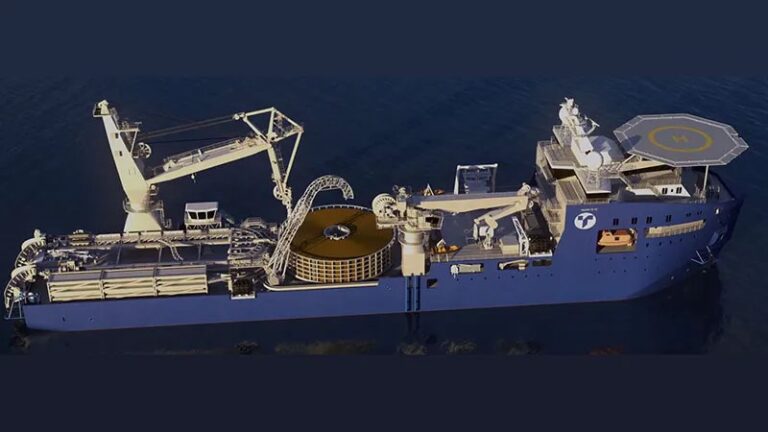 Cable-lay equipment for Toyo Construction’s hybrid vessel