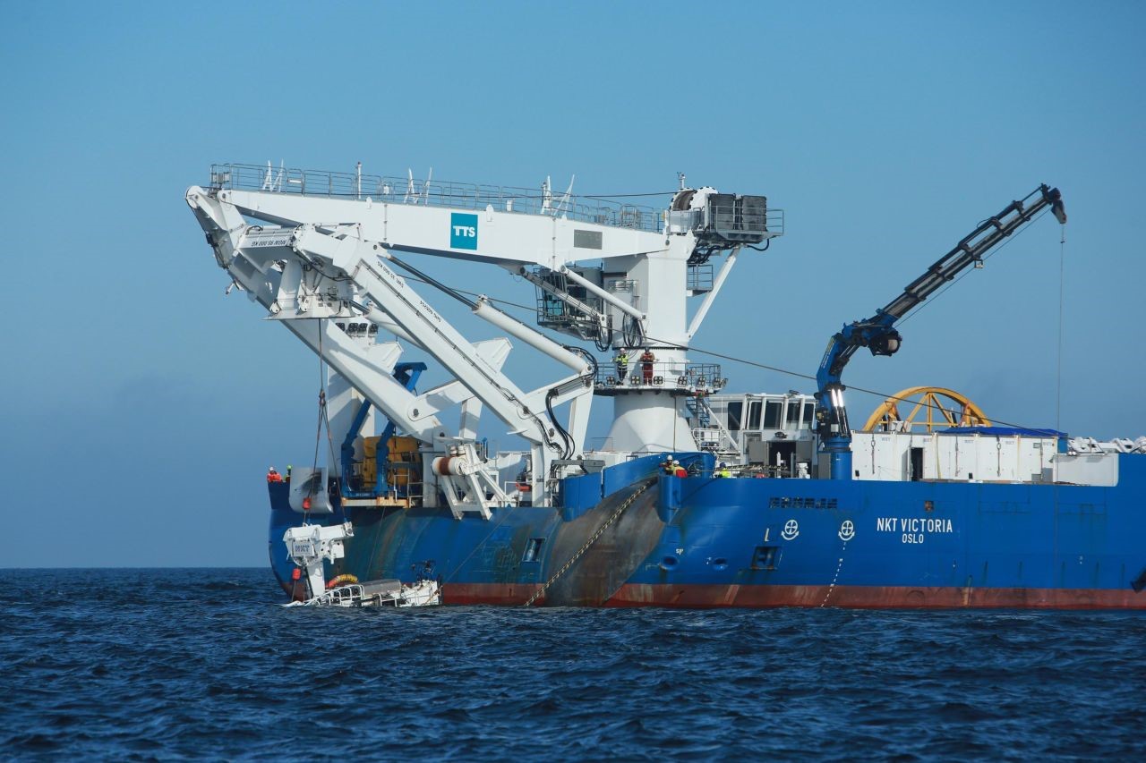 Integrated Jet Plough on NKT Victoria