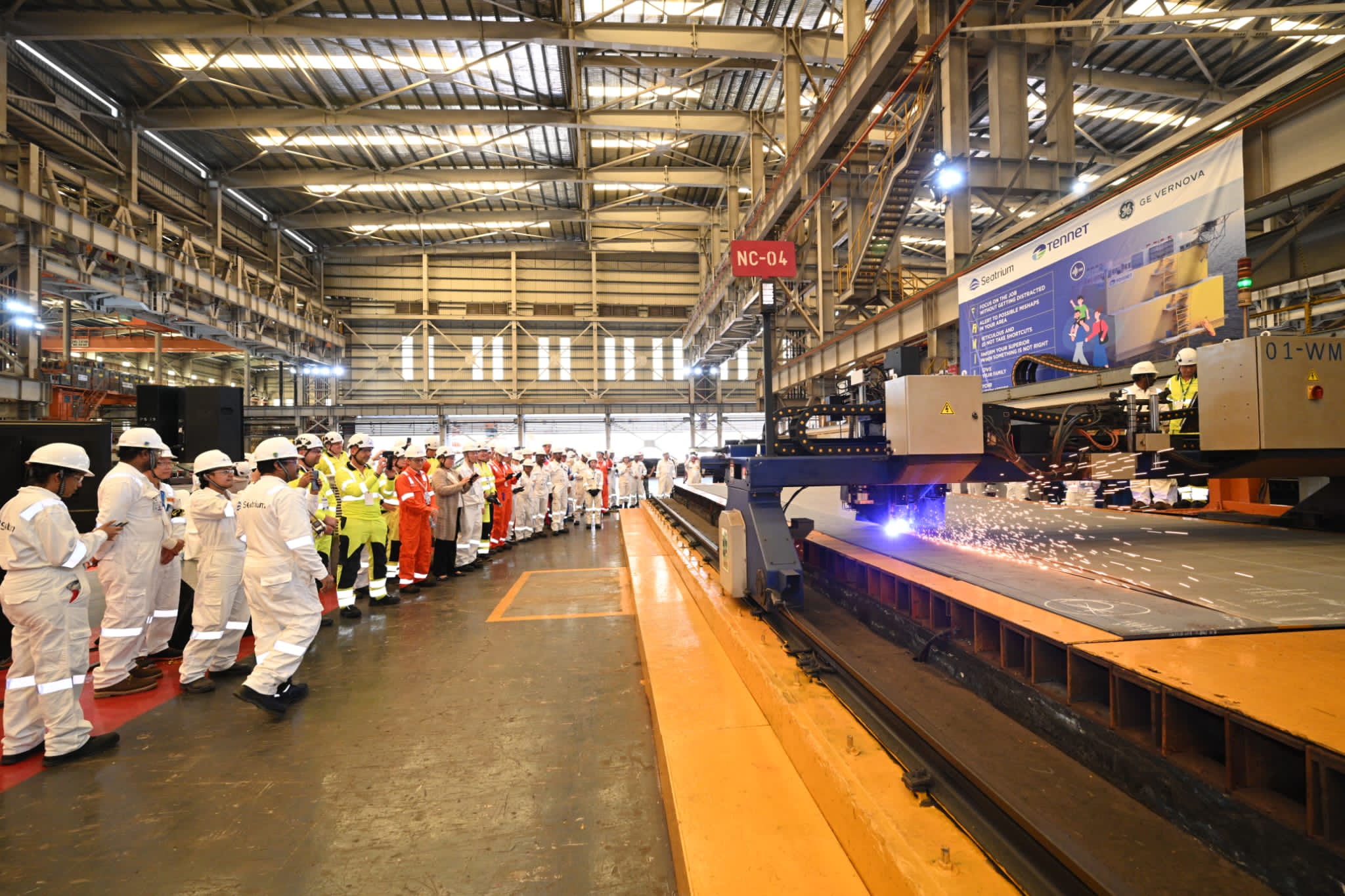 Start construction first 2GW direct current offshore platform