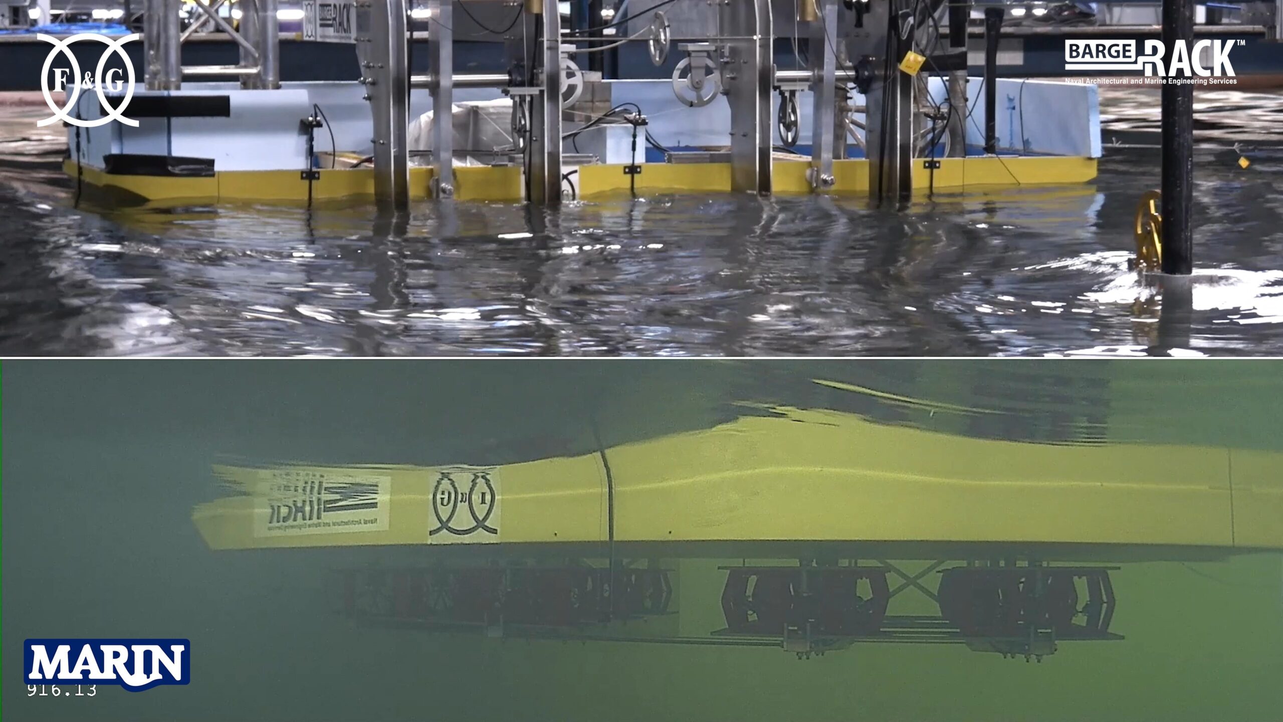 Successful completion of BargeRack model testing - Ocean Energy Resources