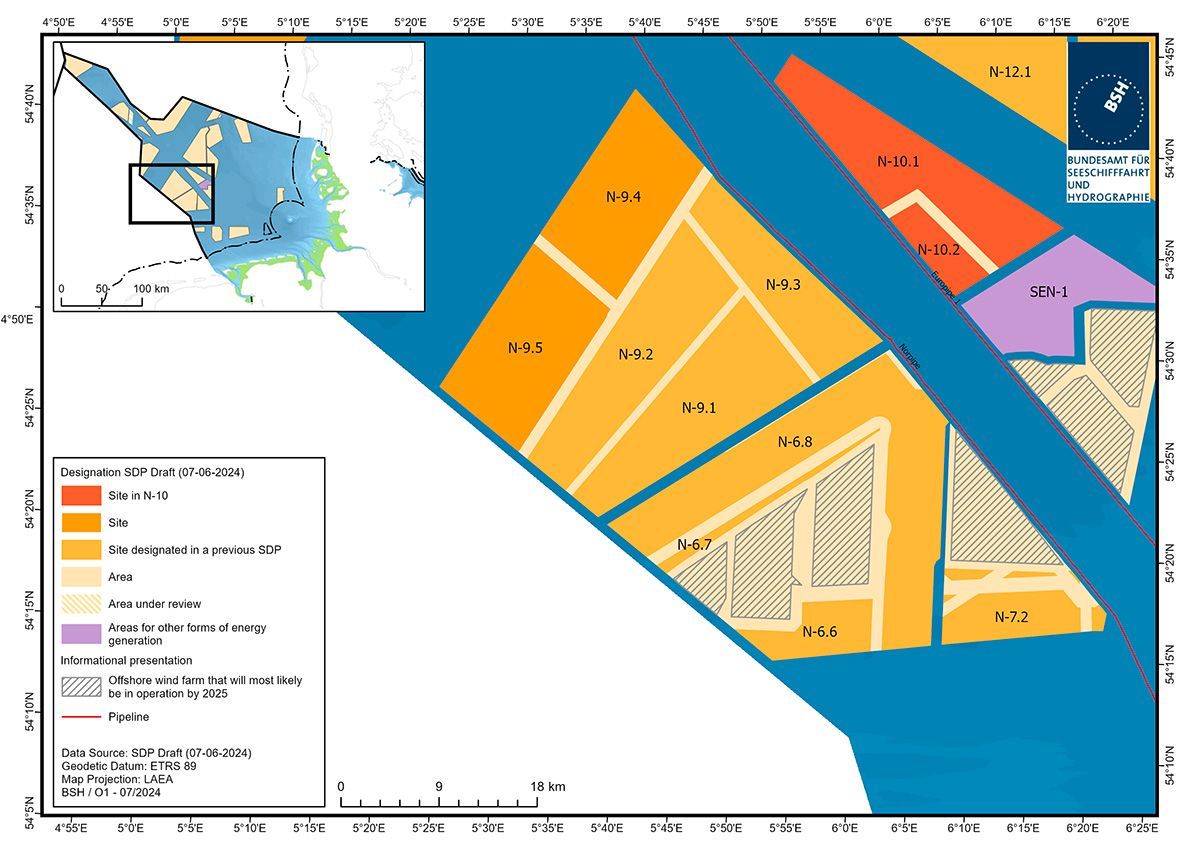 Germany marks two areas as suitable for 2.5 GW Offshore Wind