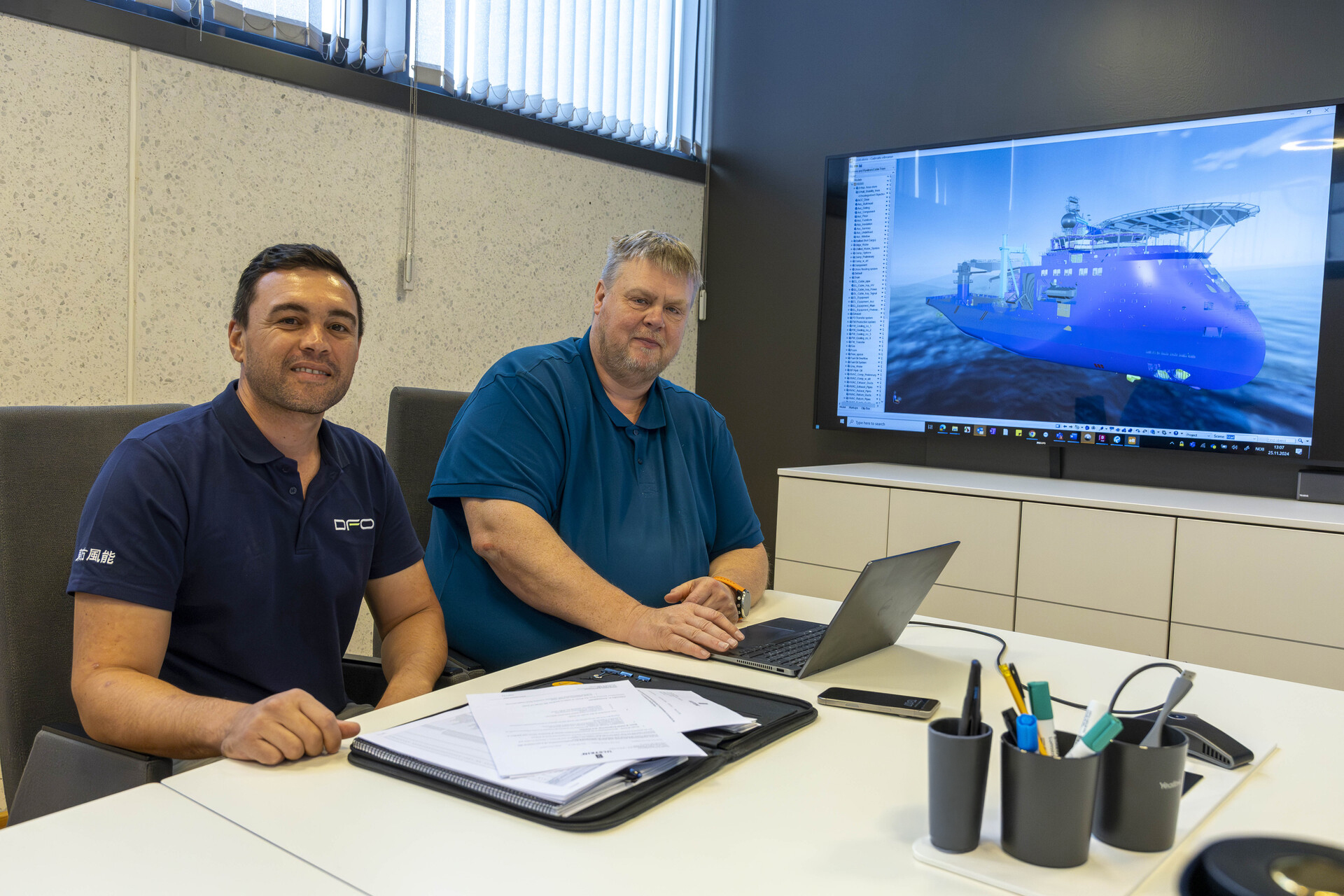 Aftermarket contract for Orient Adventurer cable-laying vessel