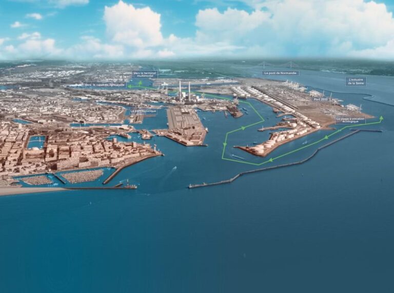 DEME builds access channel linking Le Havre with Seine River