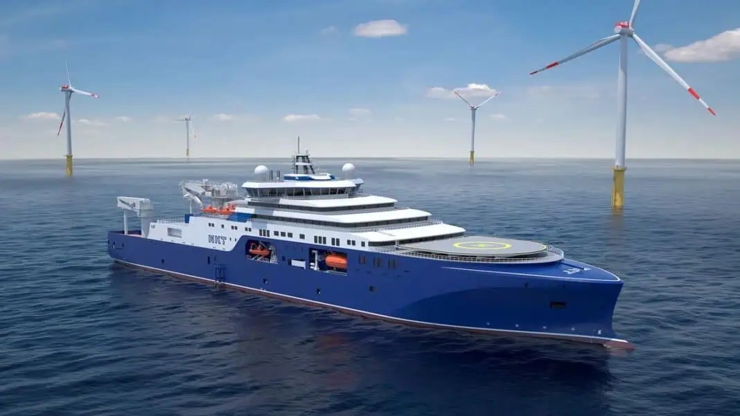Keel laying ceremony for NKT Eleonora cable-laying vessel