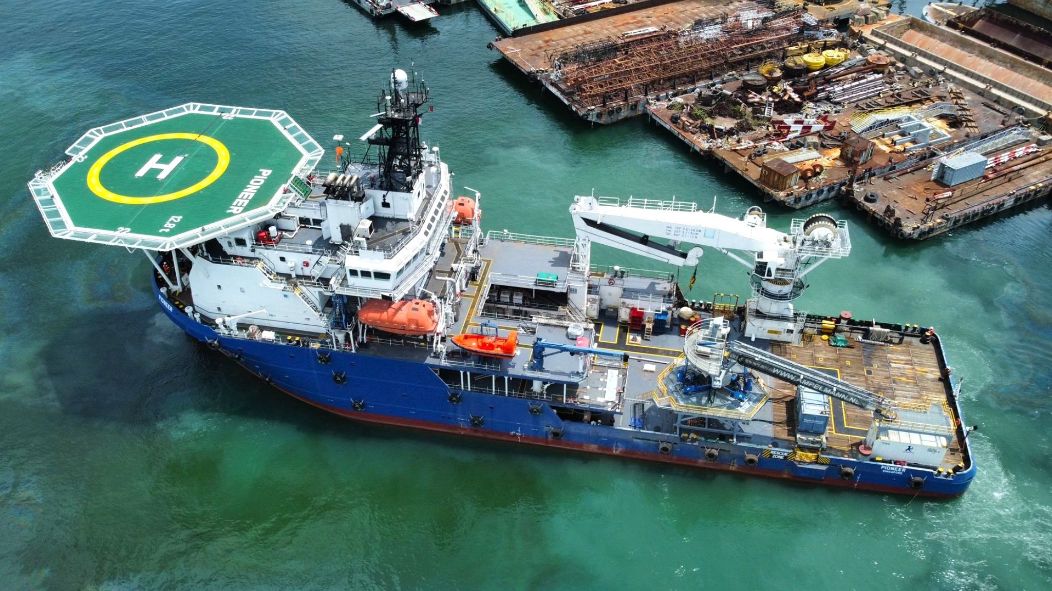 New construction support vessels for Boskalis