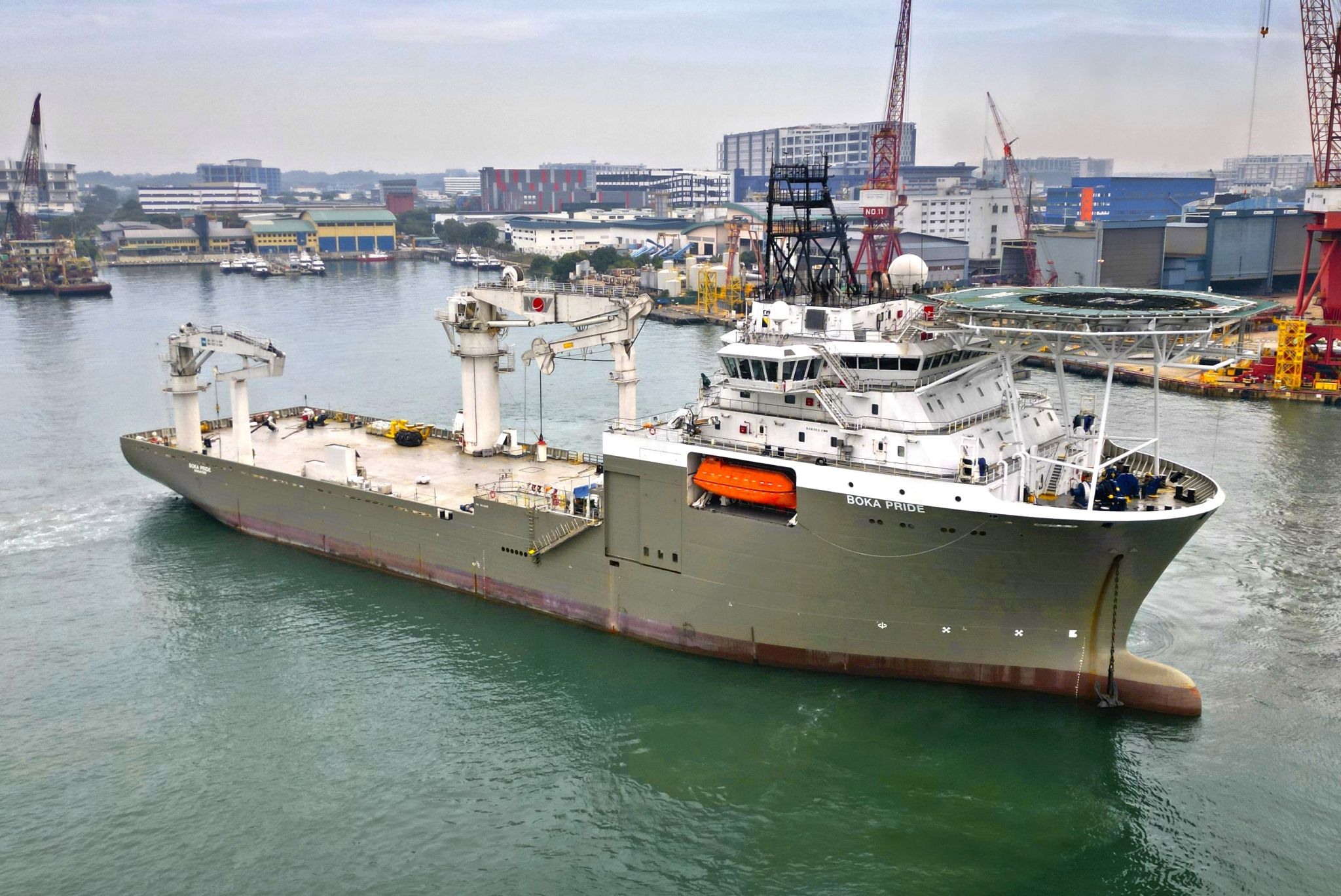 New construction support vessels for Boskalis