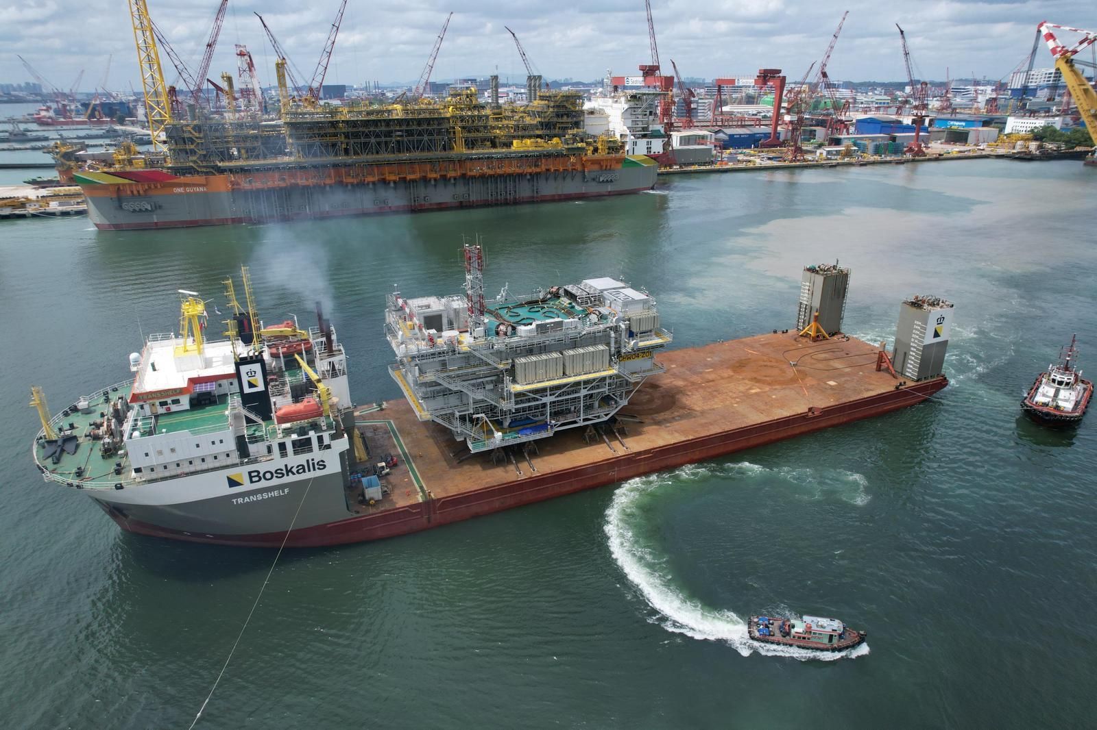 OSS Greater Changua 2b and 4 on its way to Taichung