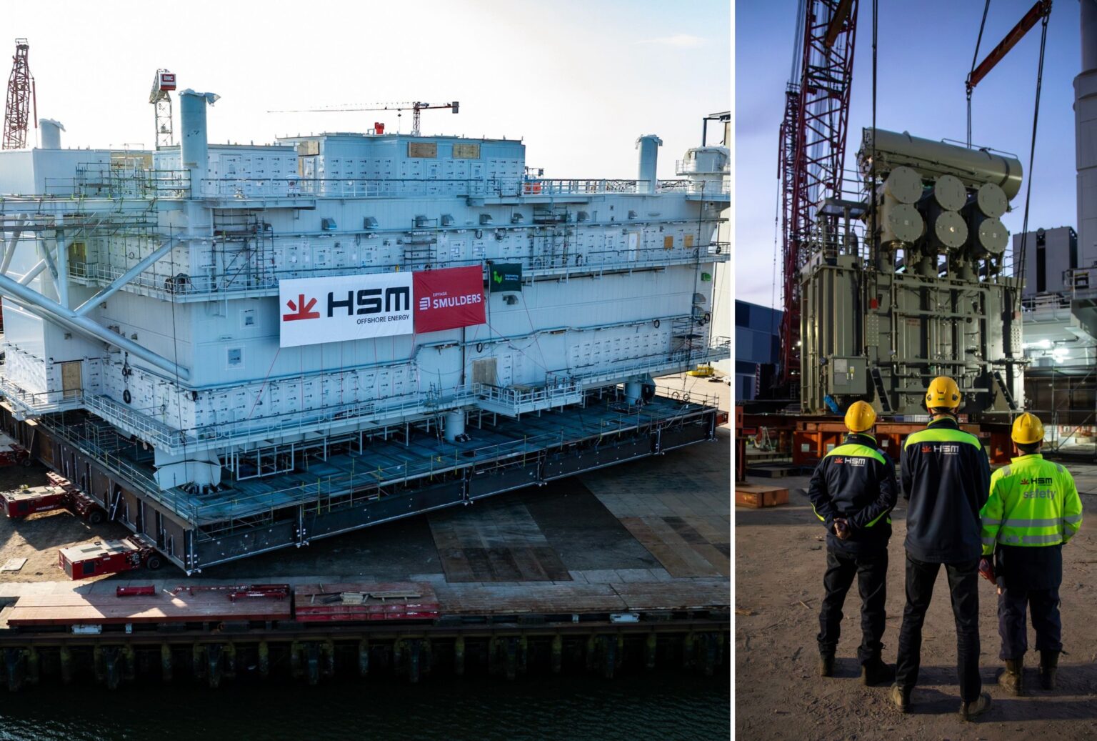 HSM Offshore Energy joins Eiffage through Smulders