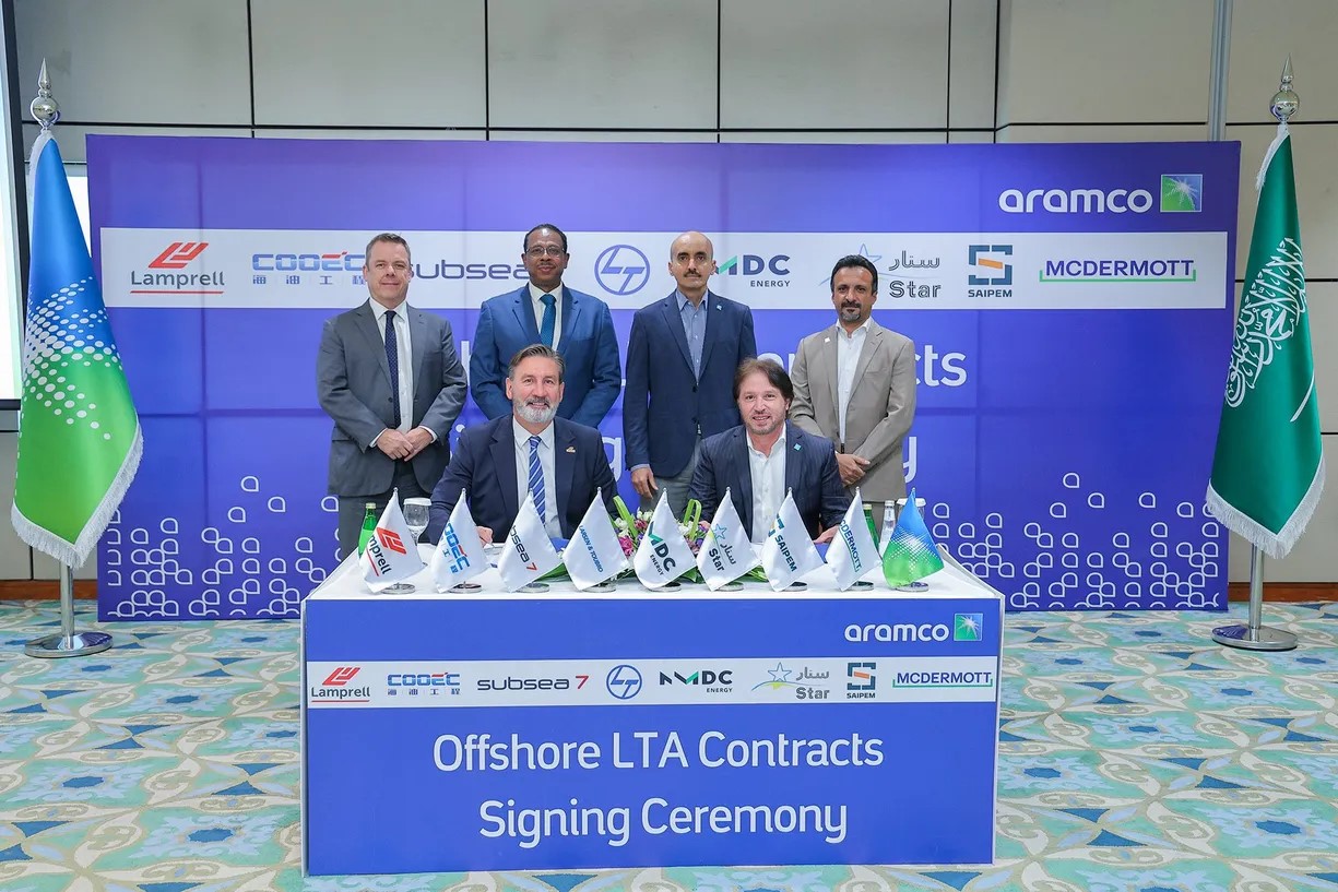 Long term agreement extension deal with Saudi Aramco - Ocean Energy ...