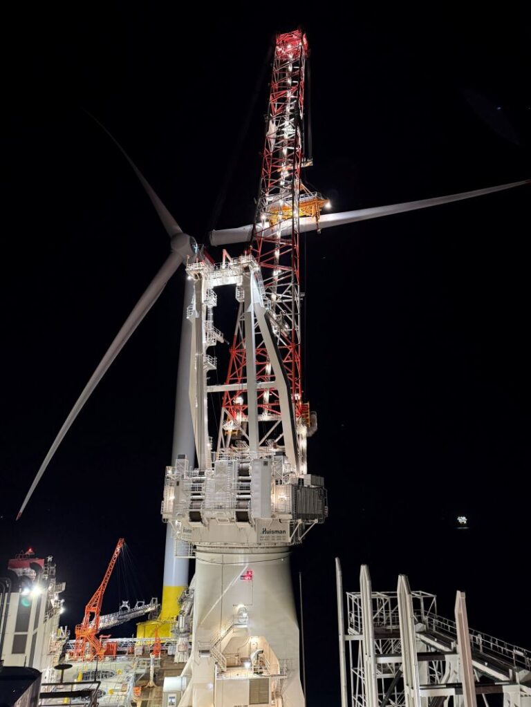 Final wind turbine installed at NnG wind farm - Ocean Energy Resources