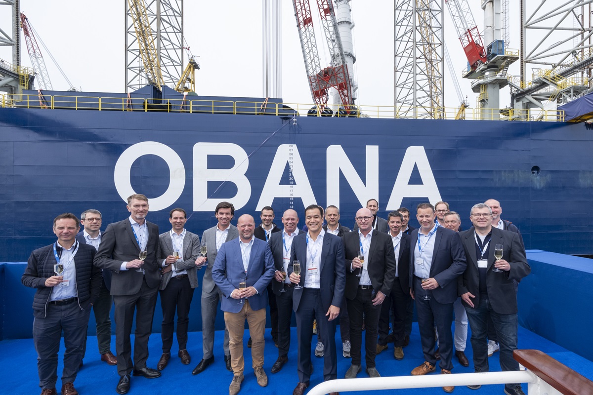 Damen Shiprepair hosts naming ceremony