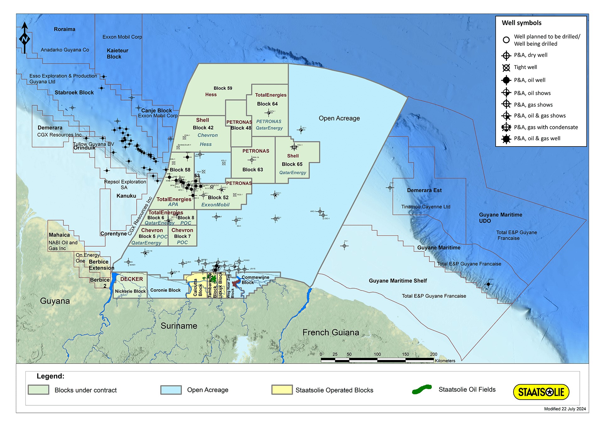 Suriname’s 2025 exploration wells targeting 900 mm boe of resources