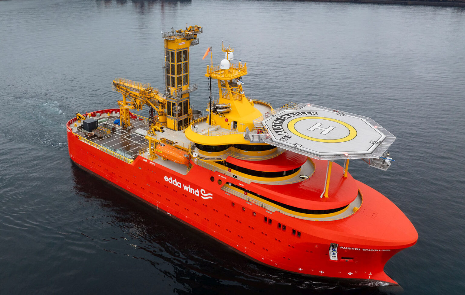 Edda Wind takes delivery of Austri Enabler