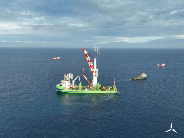 Completion pin pile installation Hai Long OWF