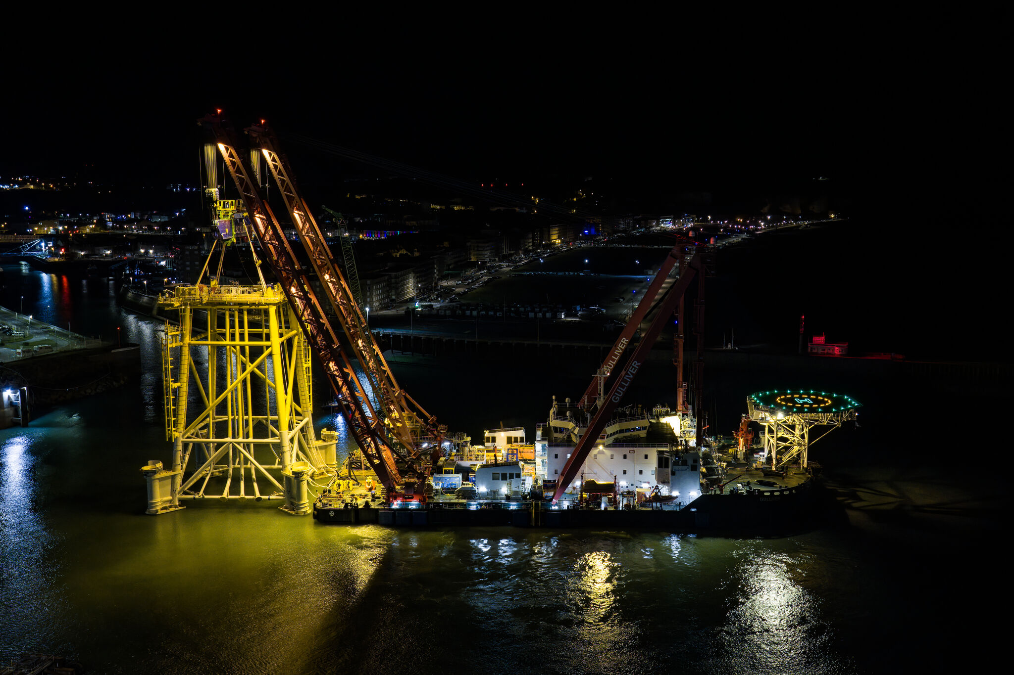 OSS Tréport wind farm installed - Ocean Energy Resources