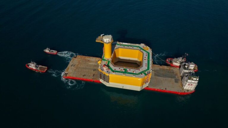 BOA completes launch of floating substructures EOLMED OWP