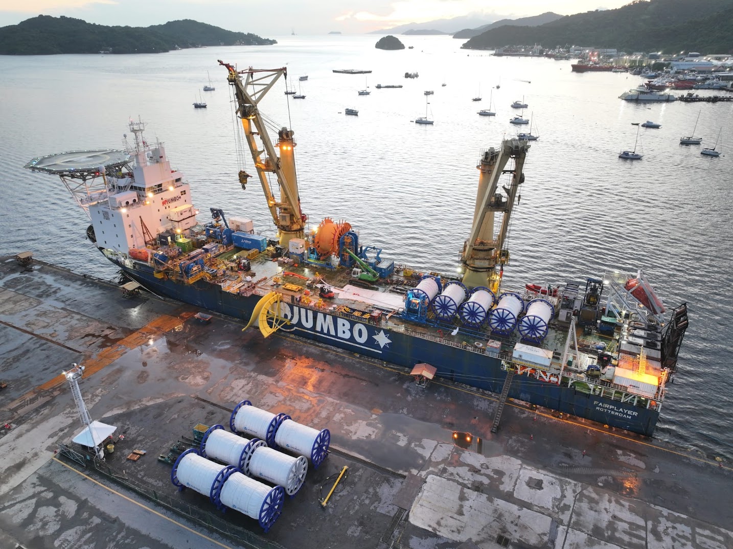 Jumbo Offshore completes mooring line installation