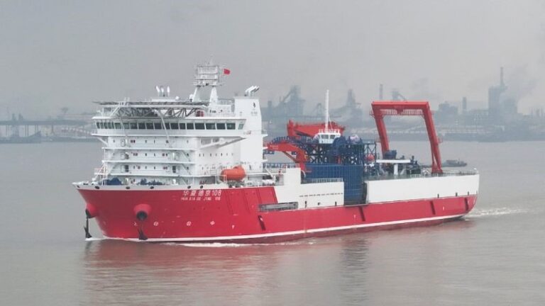 China's largest cable laying vessel enters service - Ocean Energy Resources