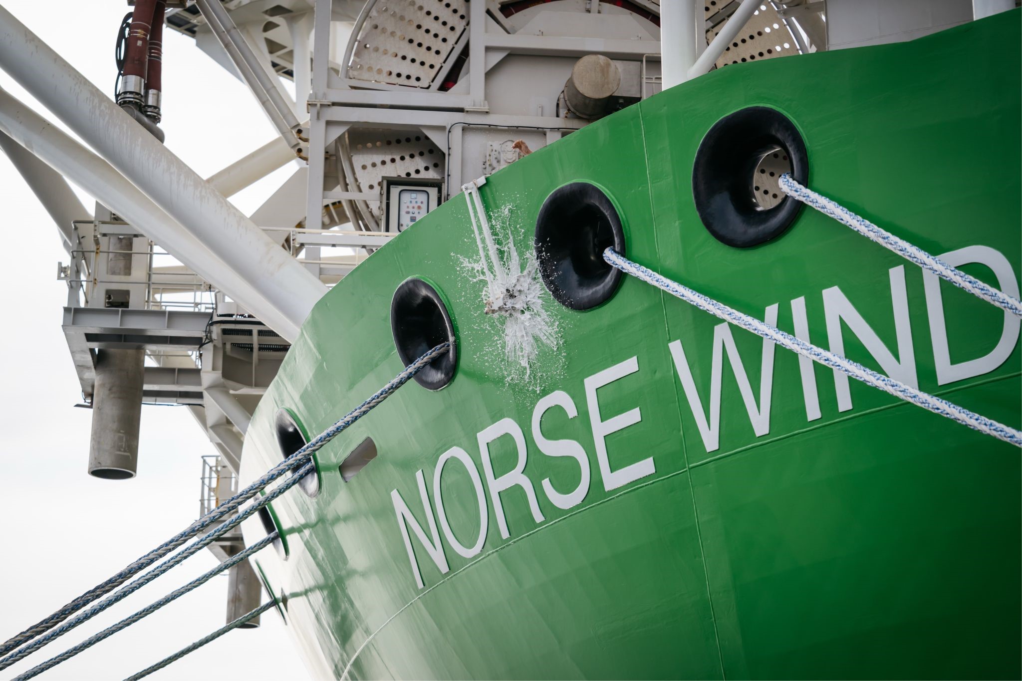 DEME celebrates naming of Norse Wind