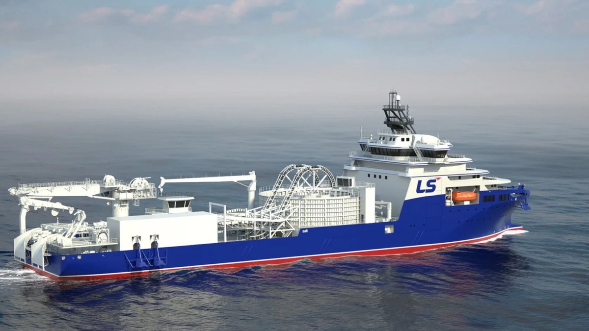 Keel-laying ceremony Asia’s largest cable-lay vessel - Ocean Energy ...